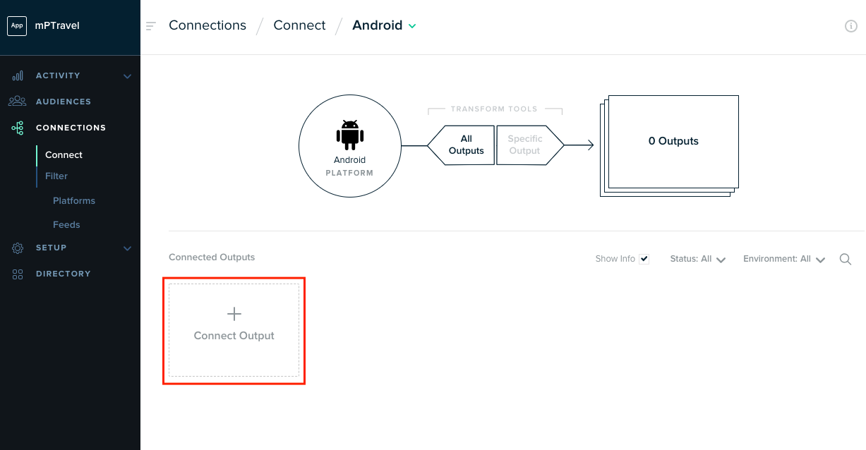 Select your Amplitude configuration.